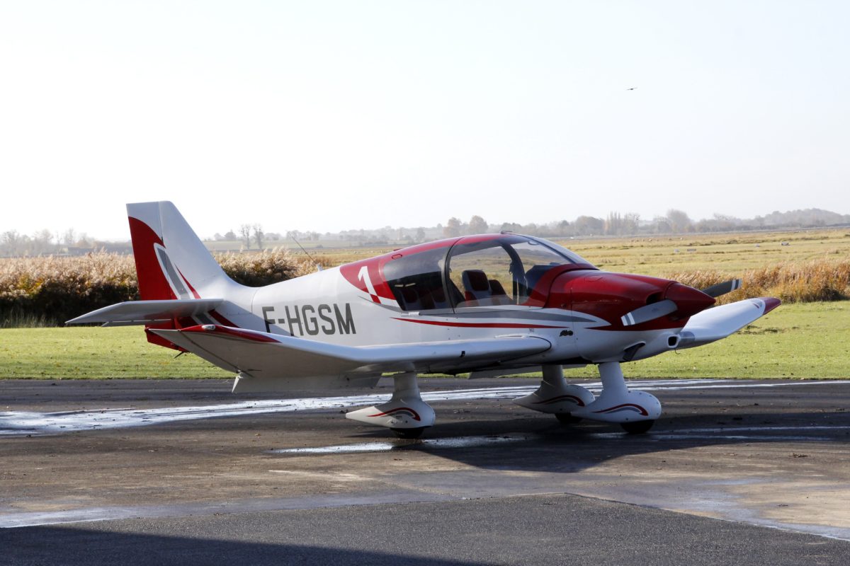 Robin DR401-160 F-HGSM - Aéroclub des grèves du Mont Saint Michel